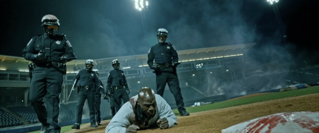 THE FIRST PURGE is a Dark Mirror of Current America – Father Son Holy Gore
